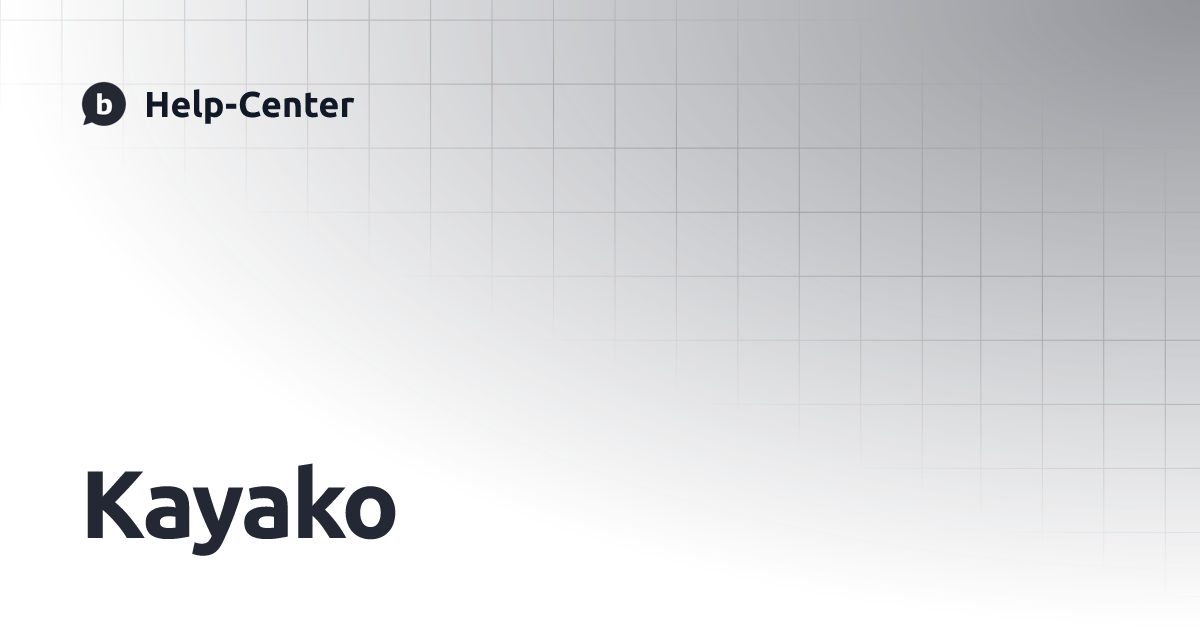 Kayako | Help-Center